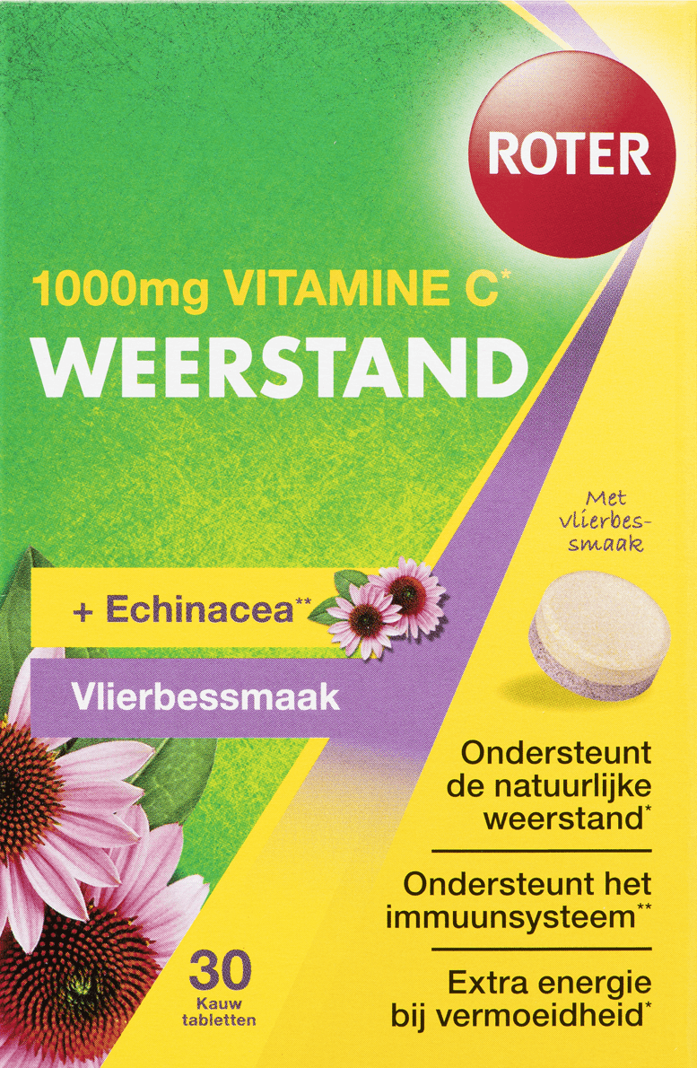 Roter: Alles over vitamines en mineralen. Ontdek de kracht van Roter!